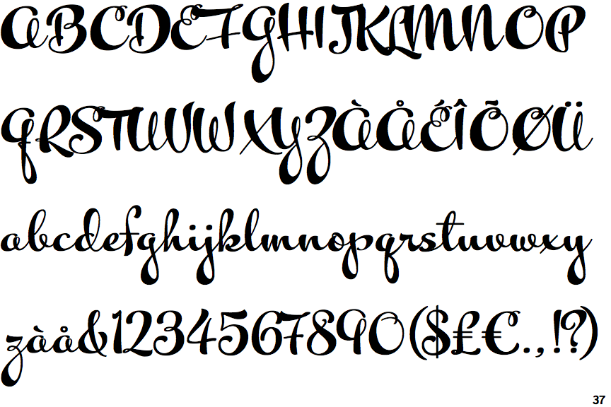 Identifont - Kewl Script