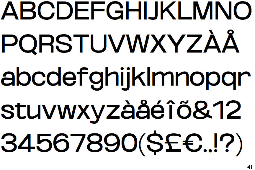 Identifont - Oddlini Expanded