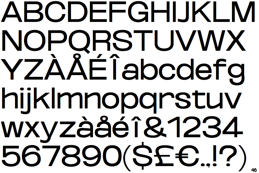 Identifont - Oddlini Extra Expanded