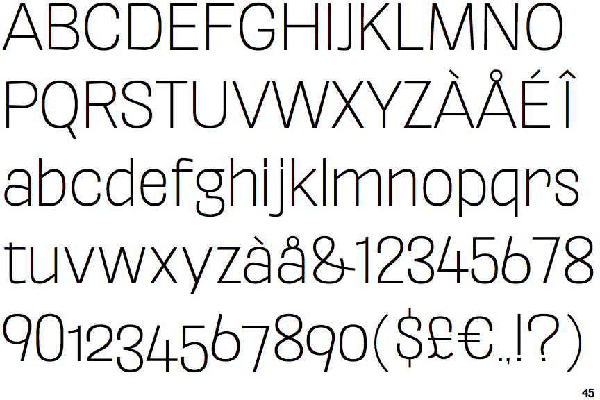 Identifont - Oorrnnoott Light