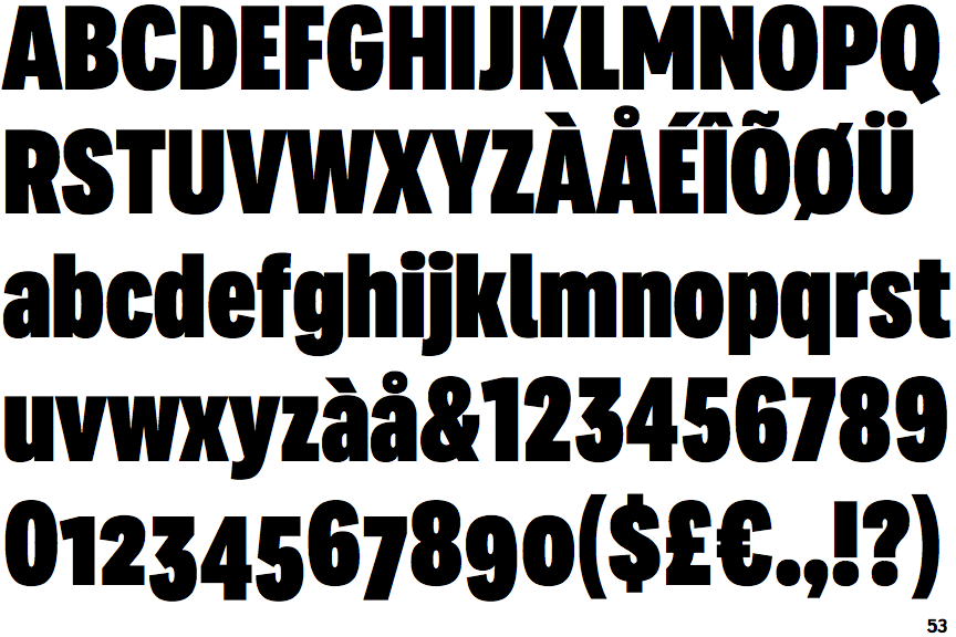 Identifont - Adapt Compact Black