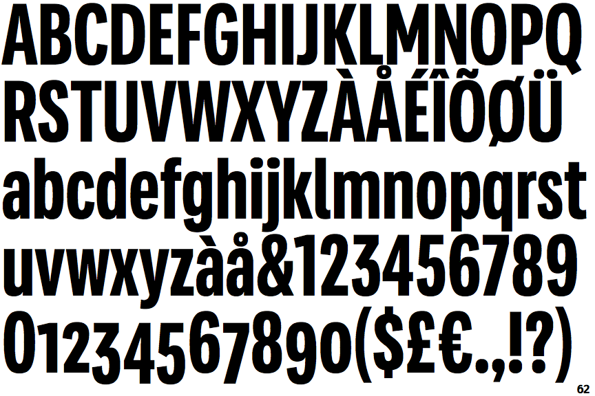 Identifont - Adapt Compact Bold