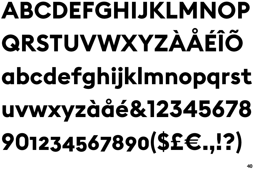 Identifont - Euclid Square Bold