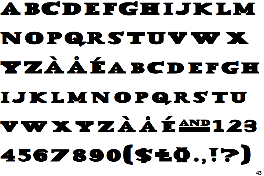 Identifont - Dead Mule Canyon