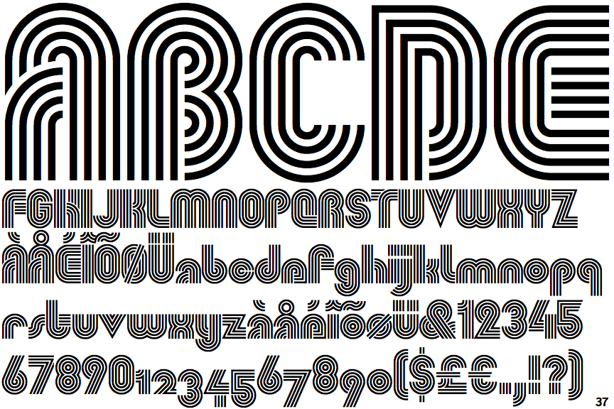 Identifont - Linea 72