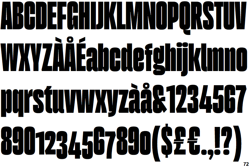 Identifont - Gazzetta Black