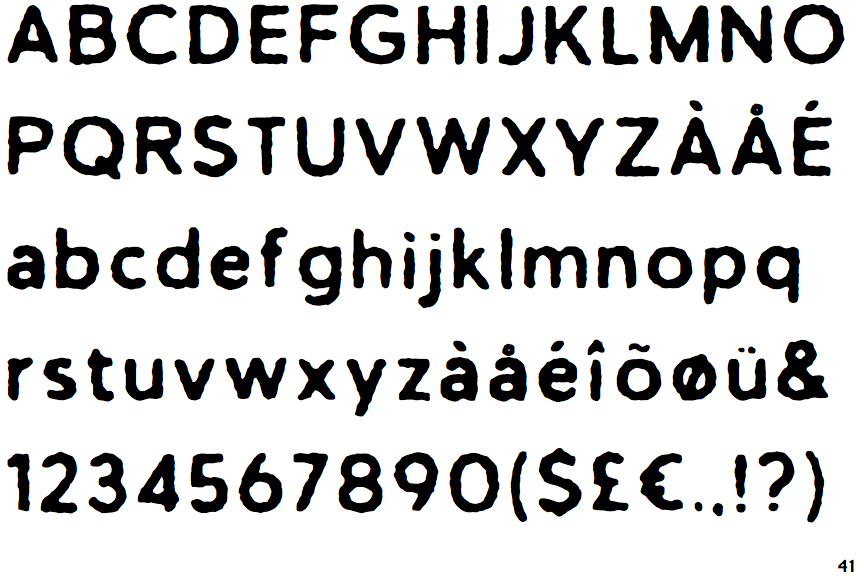 Identifont - Antiquated Sans