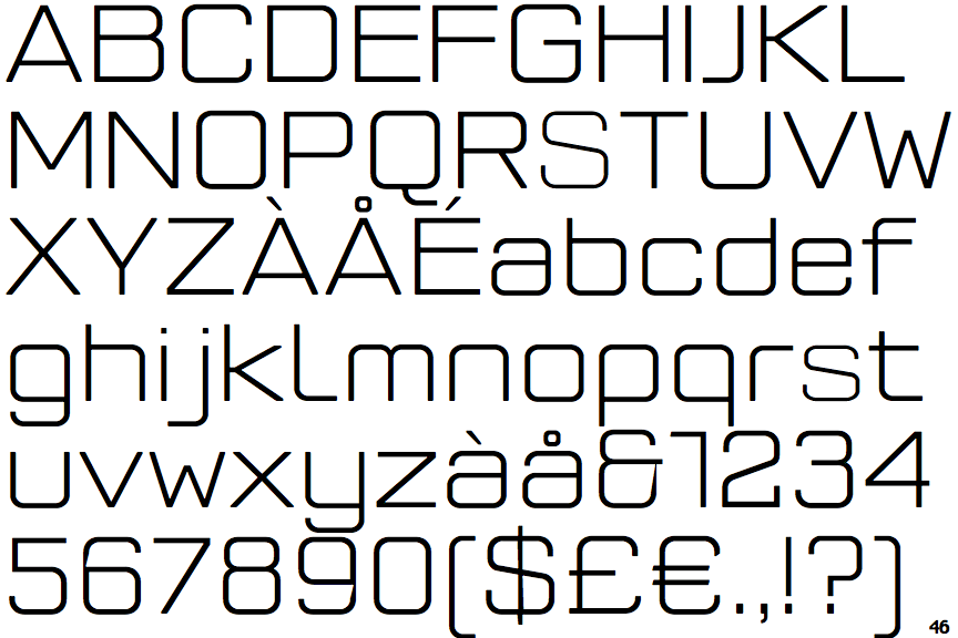 Identifont - Epoha Extended Light
