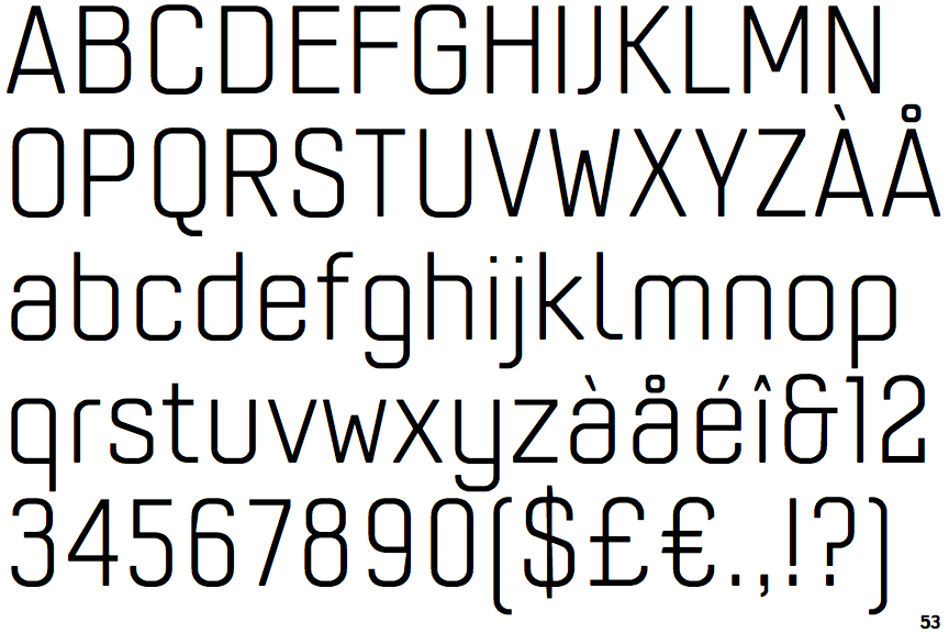 Identifont - Epoha Light