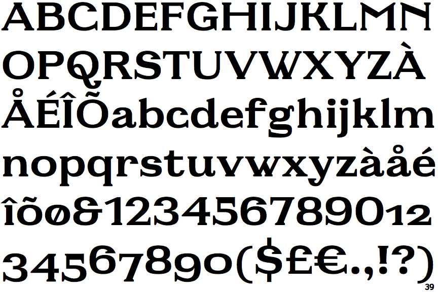 Identifont - Fabular Bold