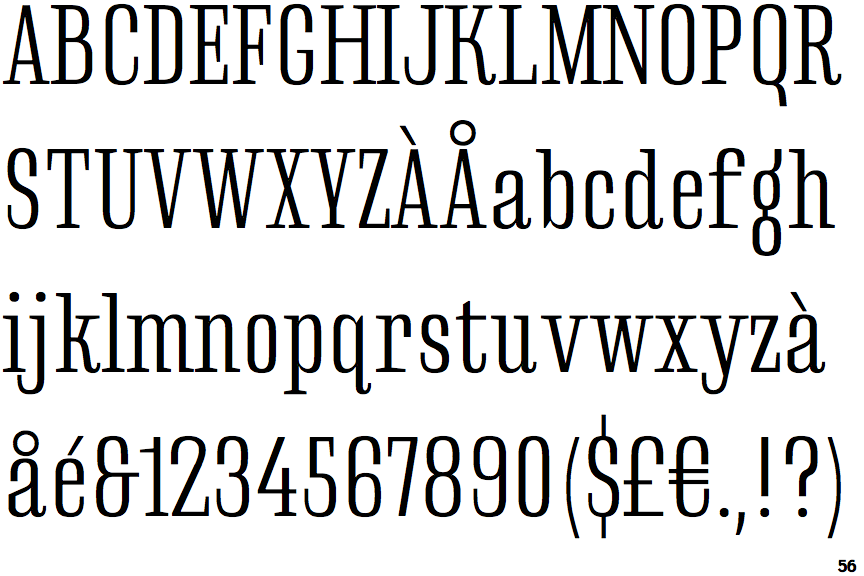 Identifont - Instrumental Light