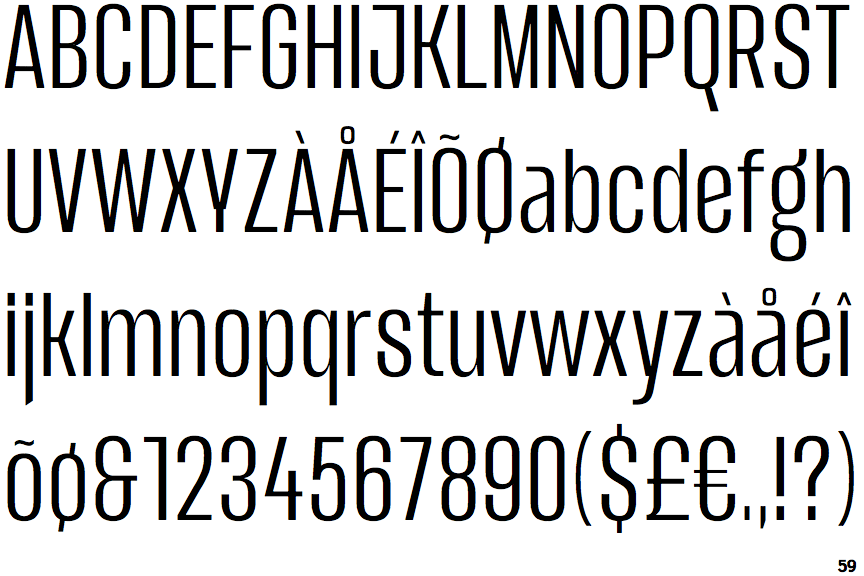 Identifont - Sidro Light