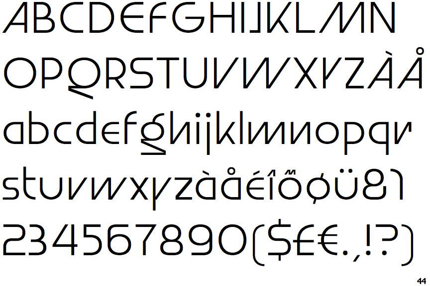 Identifont - Xperiment Sans