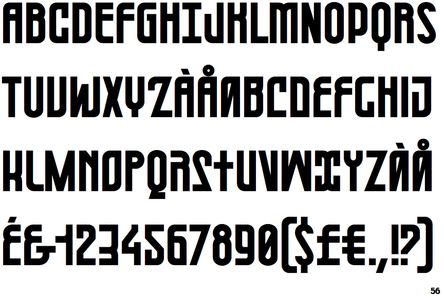 Identifont - Candor Black