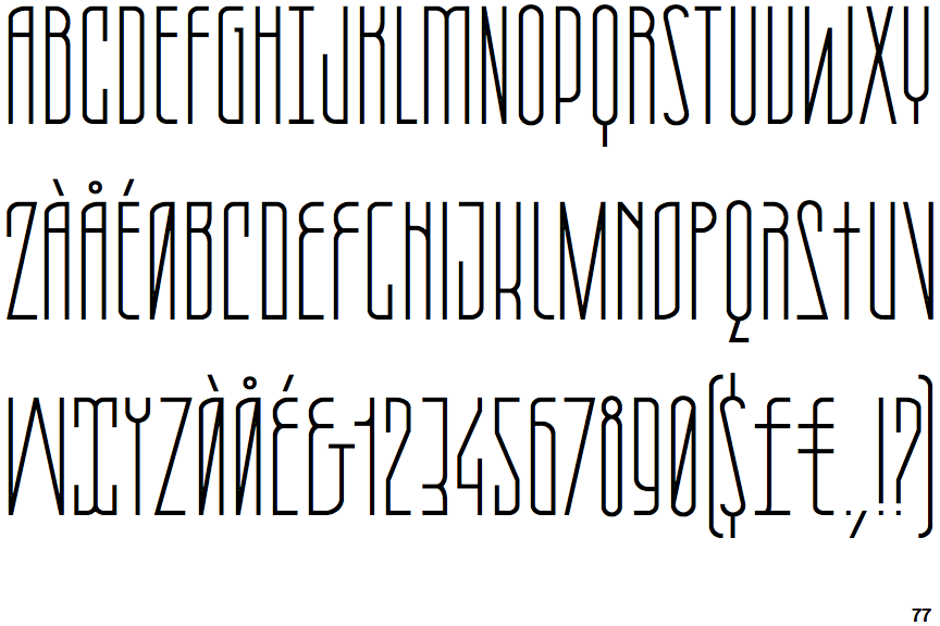 Identifont - Candor Thin