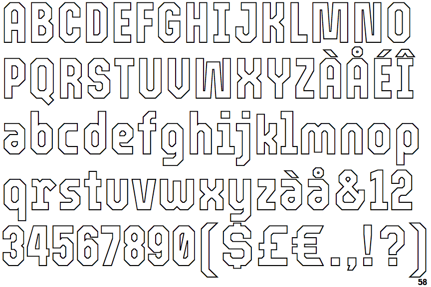 Identifont - Tourney Condensed Thin