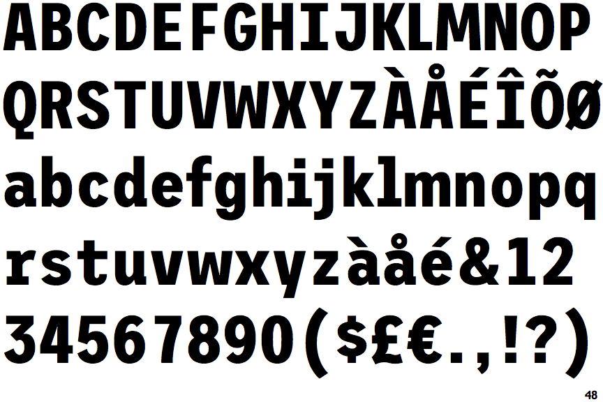 Identifont - Trispace Semi Condensed Bold