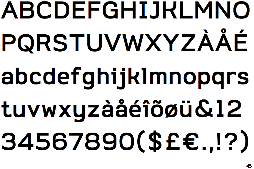 Identifont - Do Gothic Bold