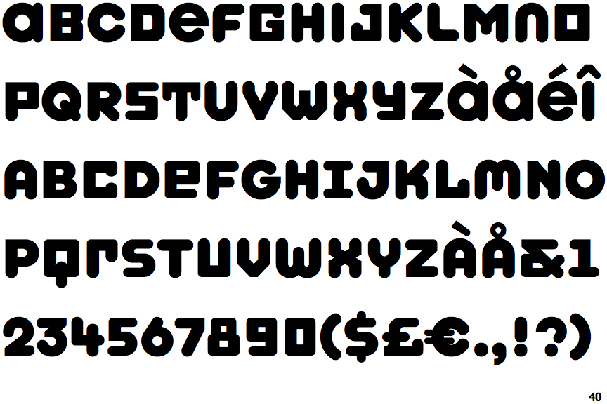 Identifont - Switch Chubby