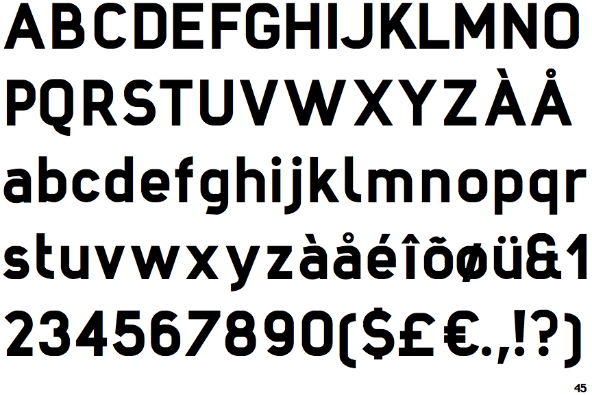Identifont - Barrister Sans Extra Bold