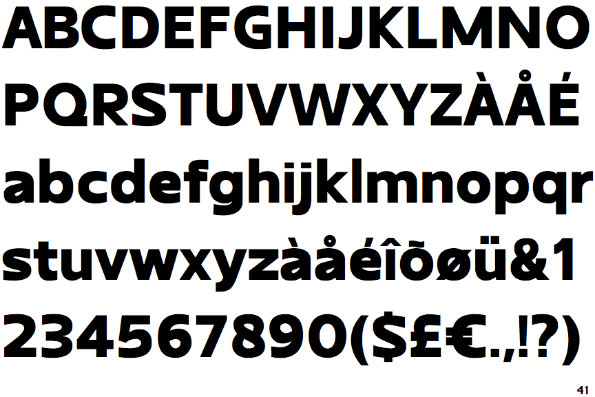 Identifont - Concise Black