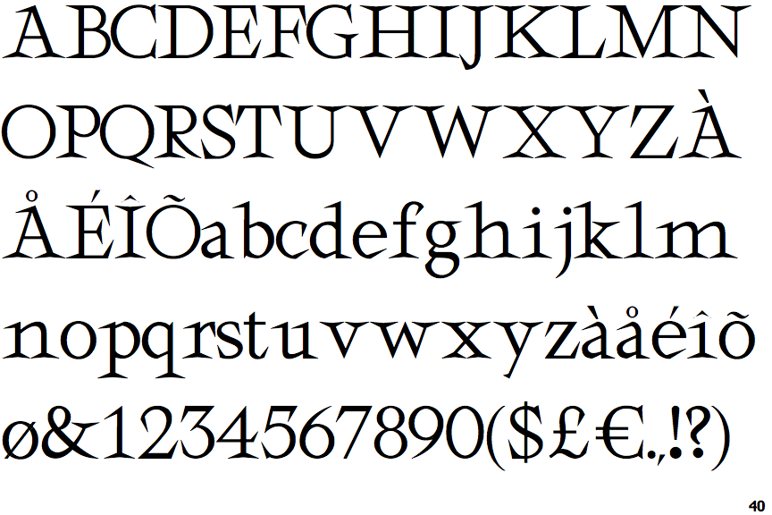 Identifont - Frankfurt