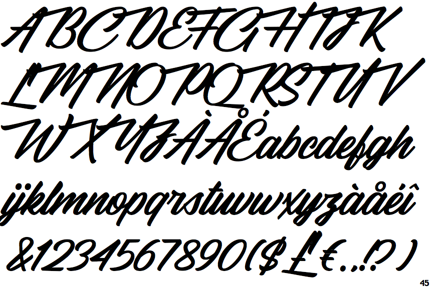 Identifont - Soundwave Script