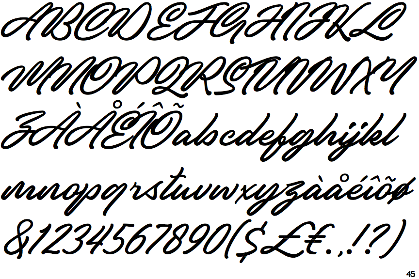 Identifont - Viral Script