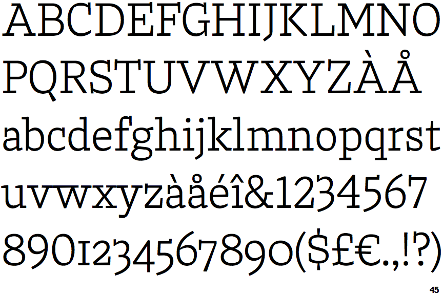 Identifont - Dockland Light