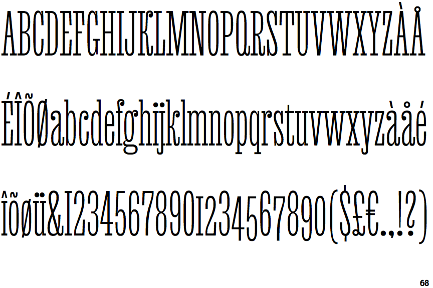 Identifont - Yuni Slab Light