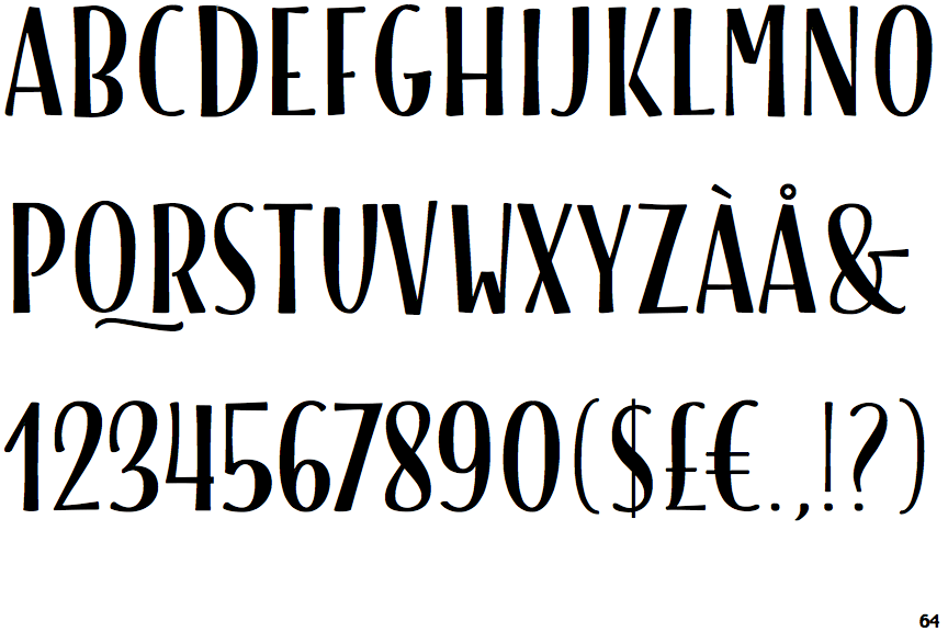 Identifont - Blend Capitals Black