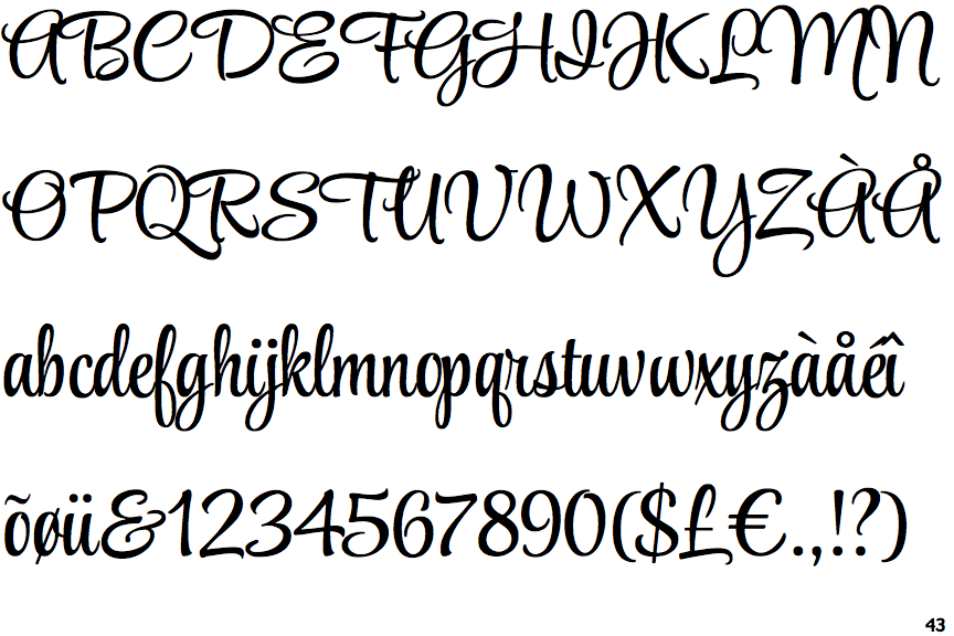 Identifont - Style Script