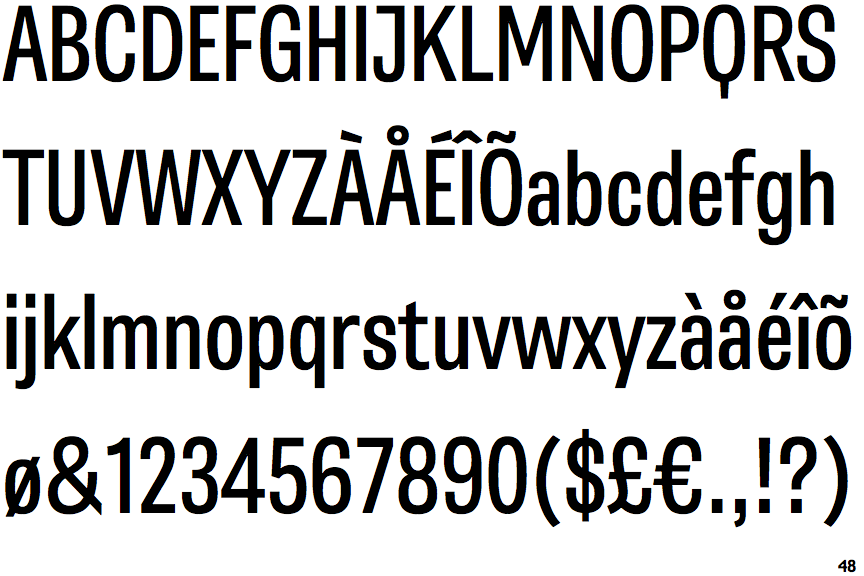Identifont - Belarius Sans Narrow