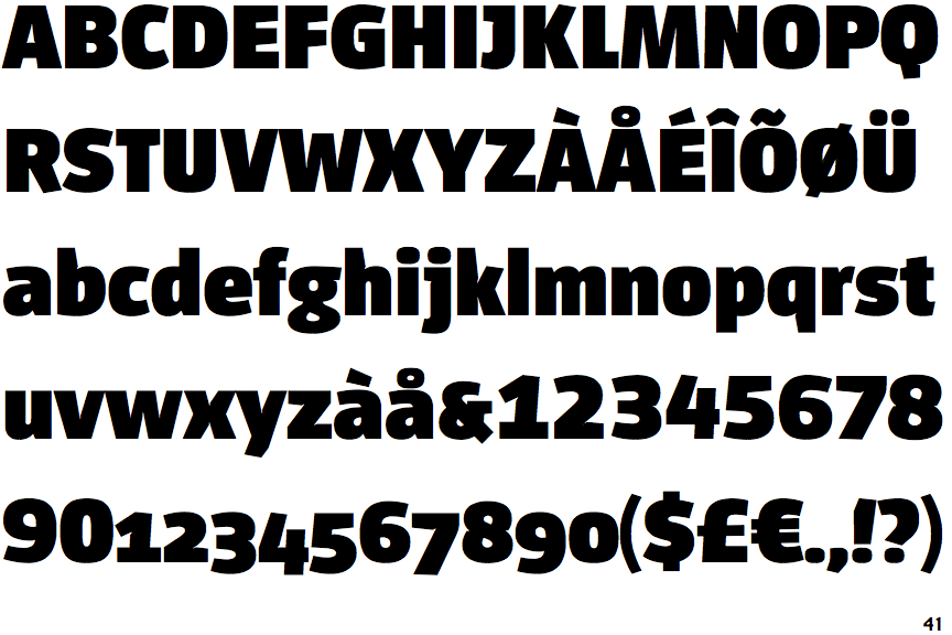 Identifont - Chaco Black