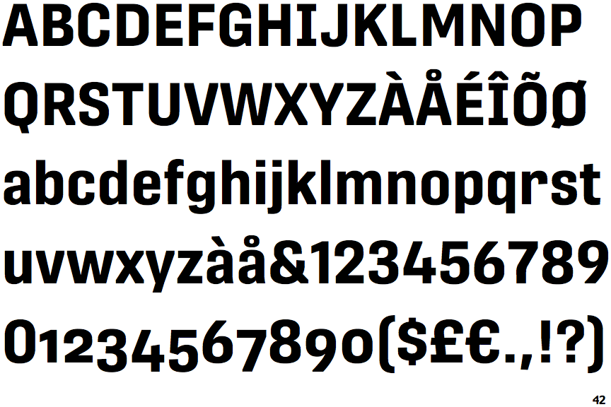 Identifont - Protipo Narrow Bold