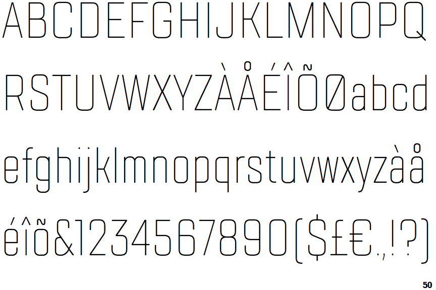 Identifont - TT Lakes Compressed Thin