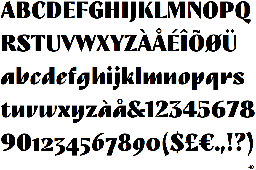 Identifont - TT Nooks Script Black