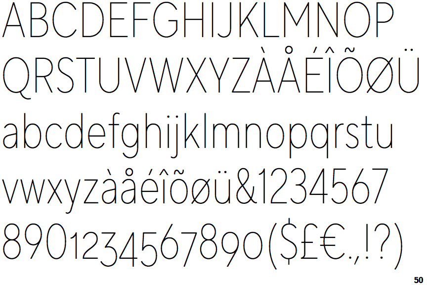 Identifont - TT Norms Condensed Thin