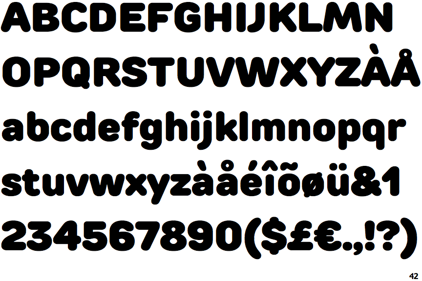 Identifont - TT Rounds Black