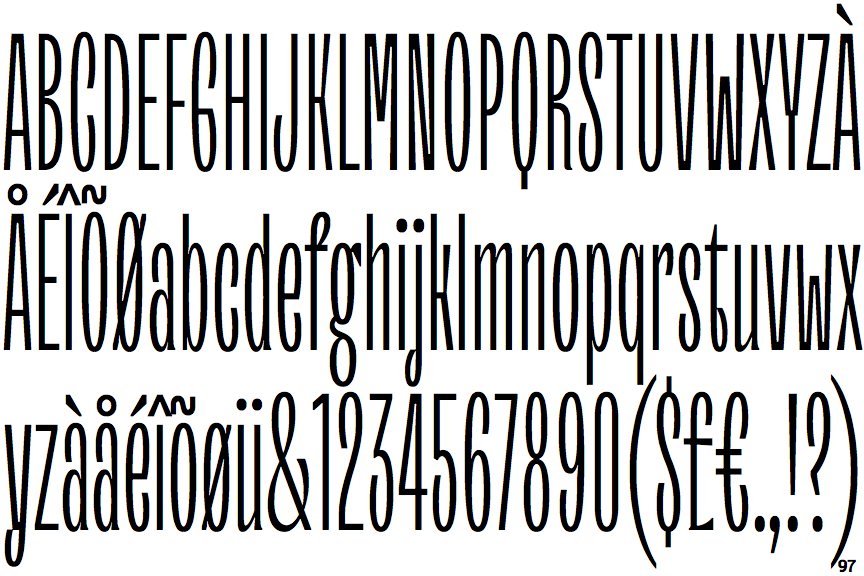 Identifont - TT Trailers Thin