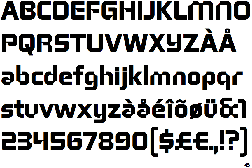 Identifont - Alfaqix Servo Bold