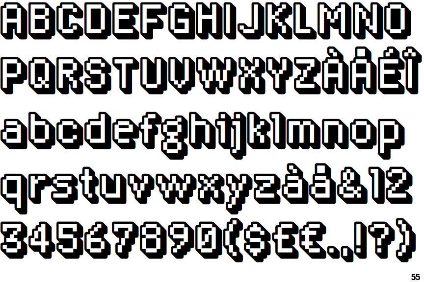 Identifont - Algol IX