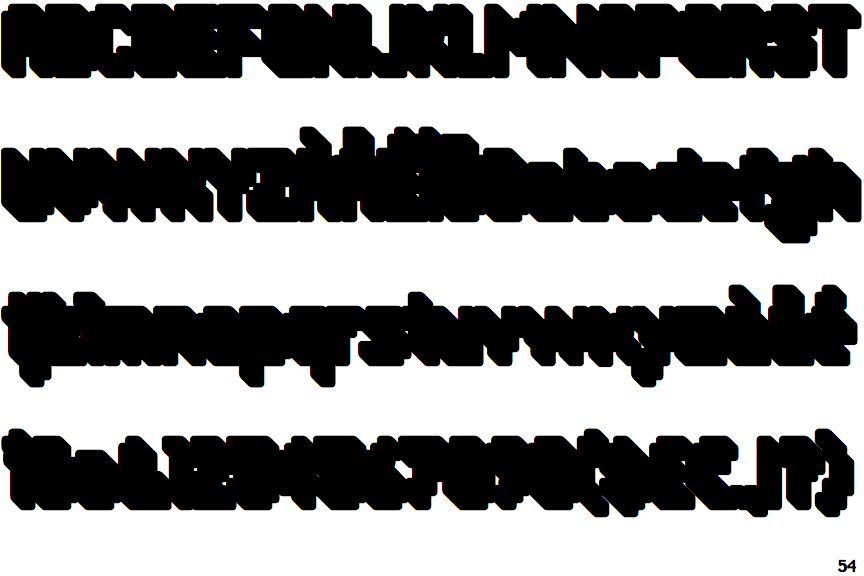 Identifont - Algol VII