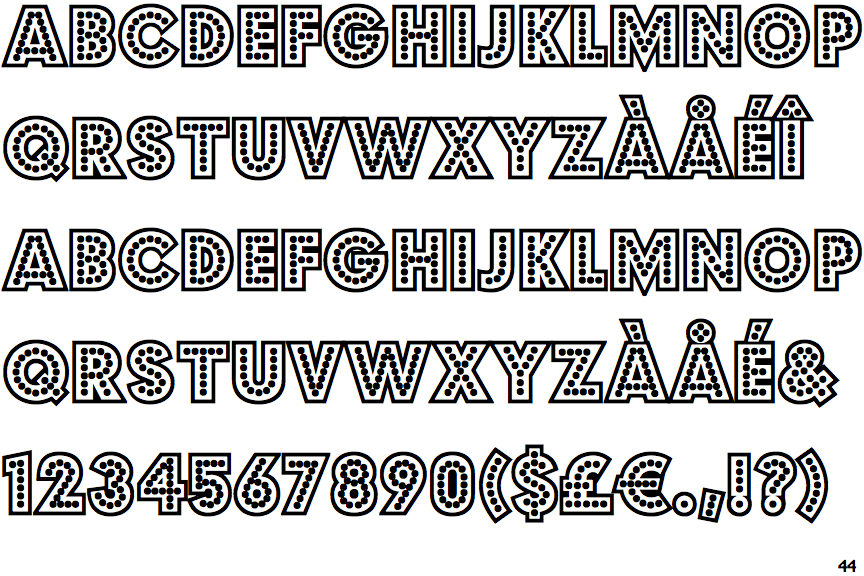 Identifont - Budmo Jigglish