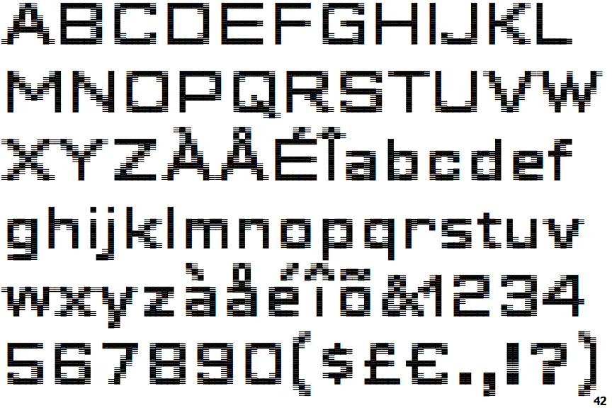 Identifont - Deception Array