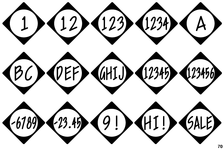 Identifont - Encercle Draft Circle in Diamond