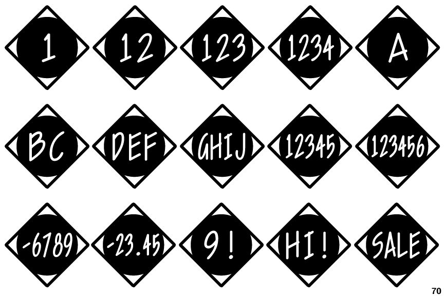 Identifont - Encercle Draft Circle in Diamond Bold