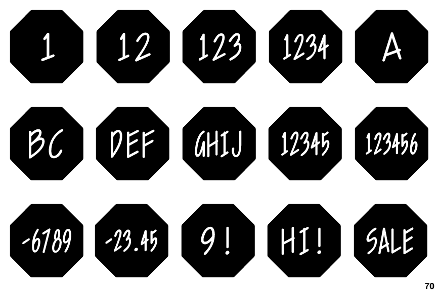 Identifont - Encercle Draft Octagon Bold