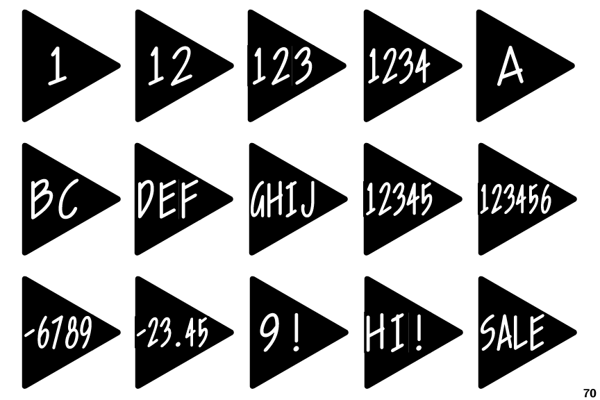 Identifont - Encercle Draft Triangle Right Bold