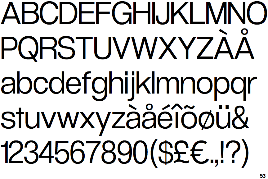 Identifont - GGX89 Light